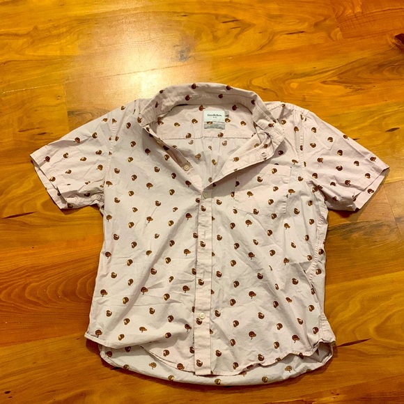 Goodfellow & Co | Shirts | Goodfellow Large Coconut Drink Mens Dress T ...